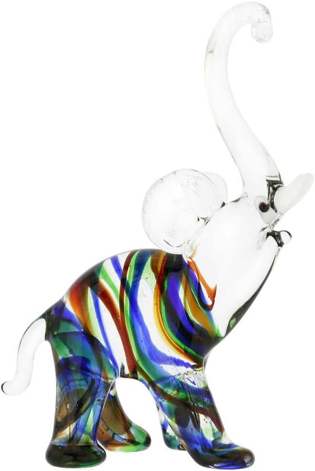 Murano Striped Elephant - Walmart.com