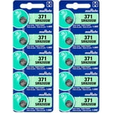 Murata 371 SR920SW Battery 1.55V Silver Oxide Watch Button Cell ...