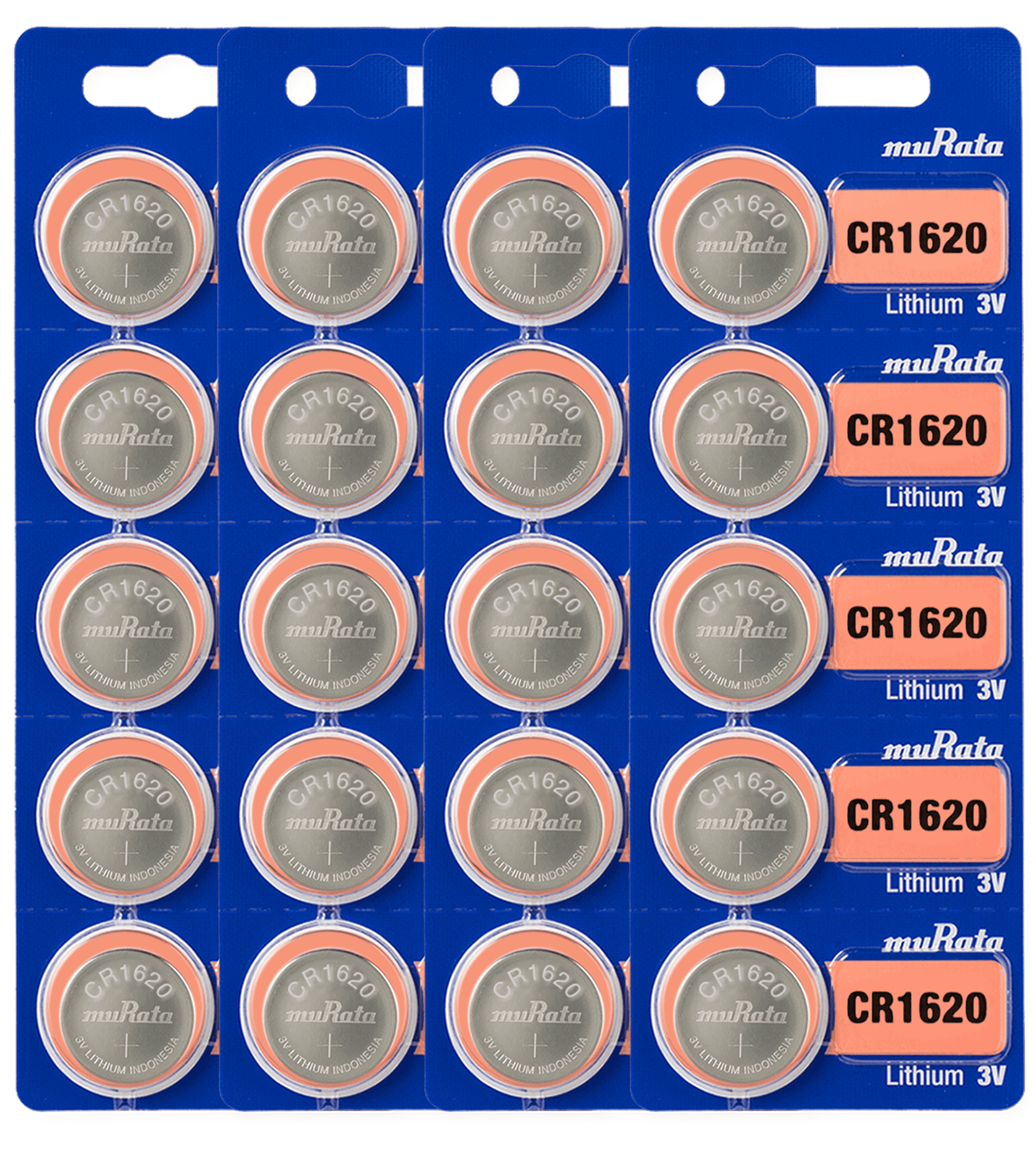 Murata CR1620 3V Lithium Coin Cell (20 Batteries) - Replaces Sony ...