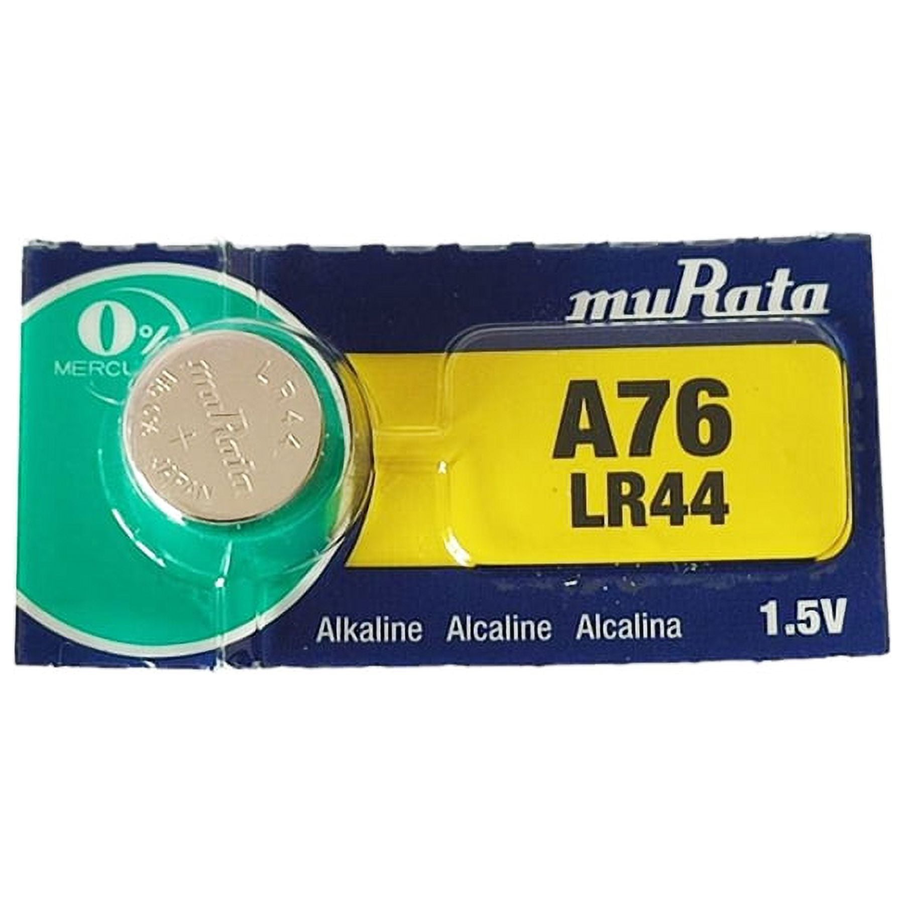 Murata LR44 A76-LR1154-AG13 coin battery - Walmart.com