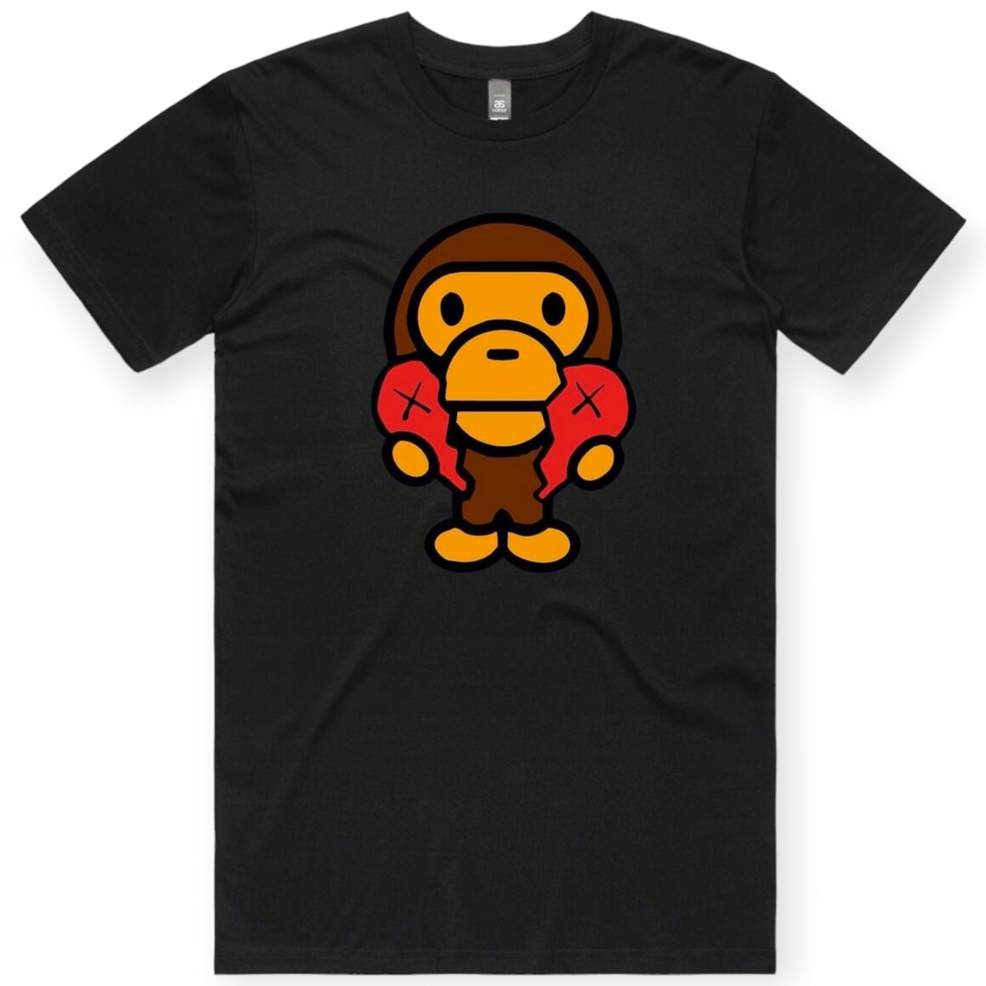 Murda Cure Men Baby Ape Tee (Black) - Walmart.com