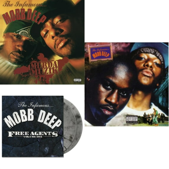 Murda Muzik (2 LP/140G Vinyl/Dl Code) & Free Agents (Smokey Clear LP ...
