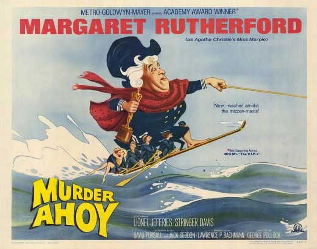 Murder Ahoy POSTER (22x28) (1964) (Half Sheet Style A) - Walmart.com