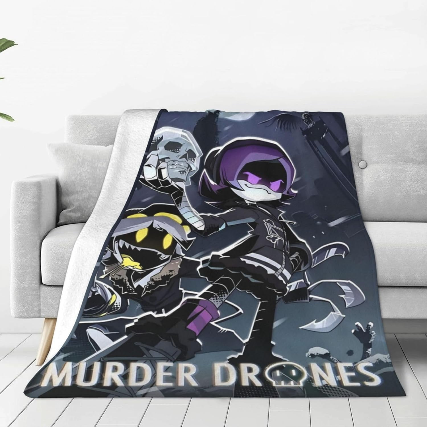 Murder Drones Blanket Flannel Soft Warm Bed Blanket All Seasons for ...