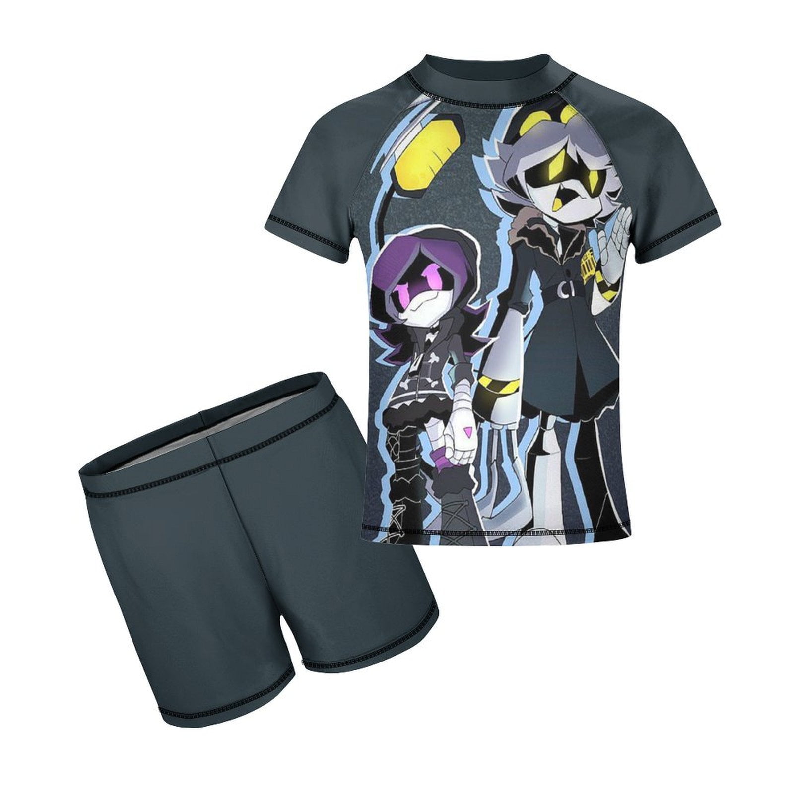 Murder Drones Swimsuit Sets for Boys 9-11Y Swimsuit Murder Drones Merch ...