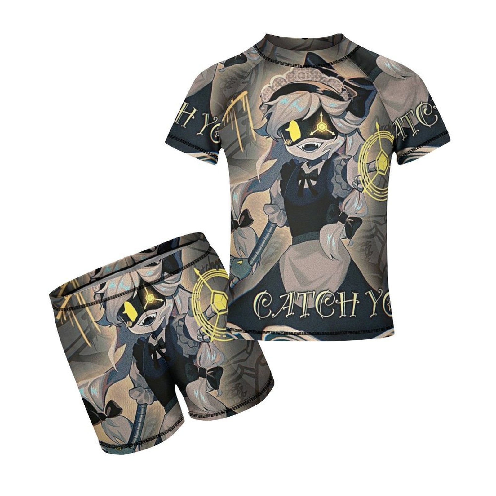Murder Drones Swimsuit Sets for Boys 9-11Y Swimsuit Murder Drones Merch ...