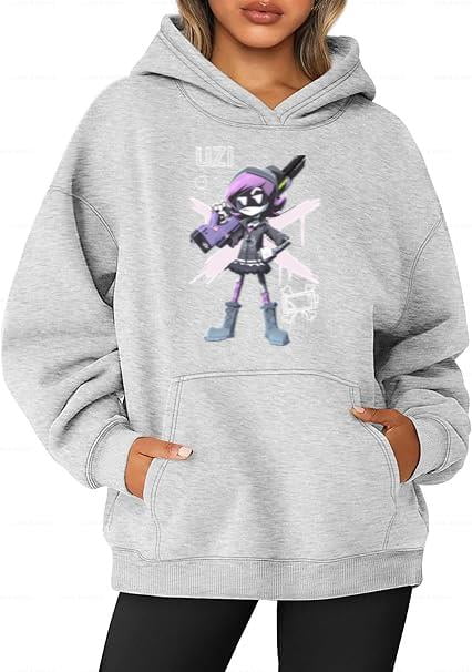 Murder Drones Uzi Spoilers MD Series Cartoon Meme Hoodie unisex up to ...