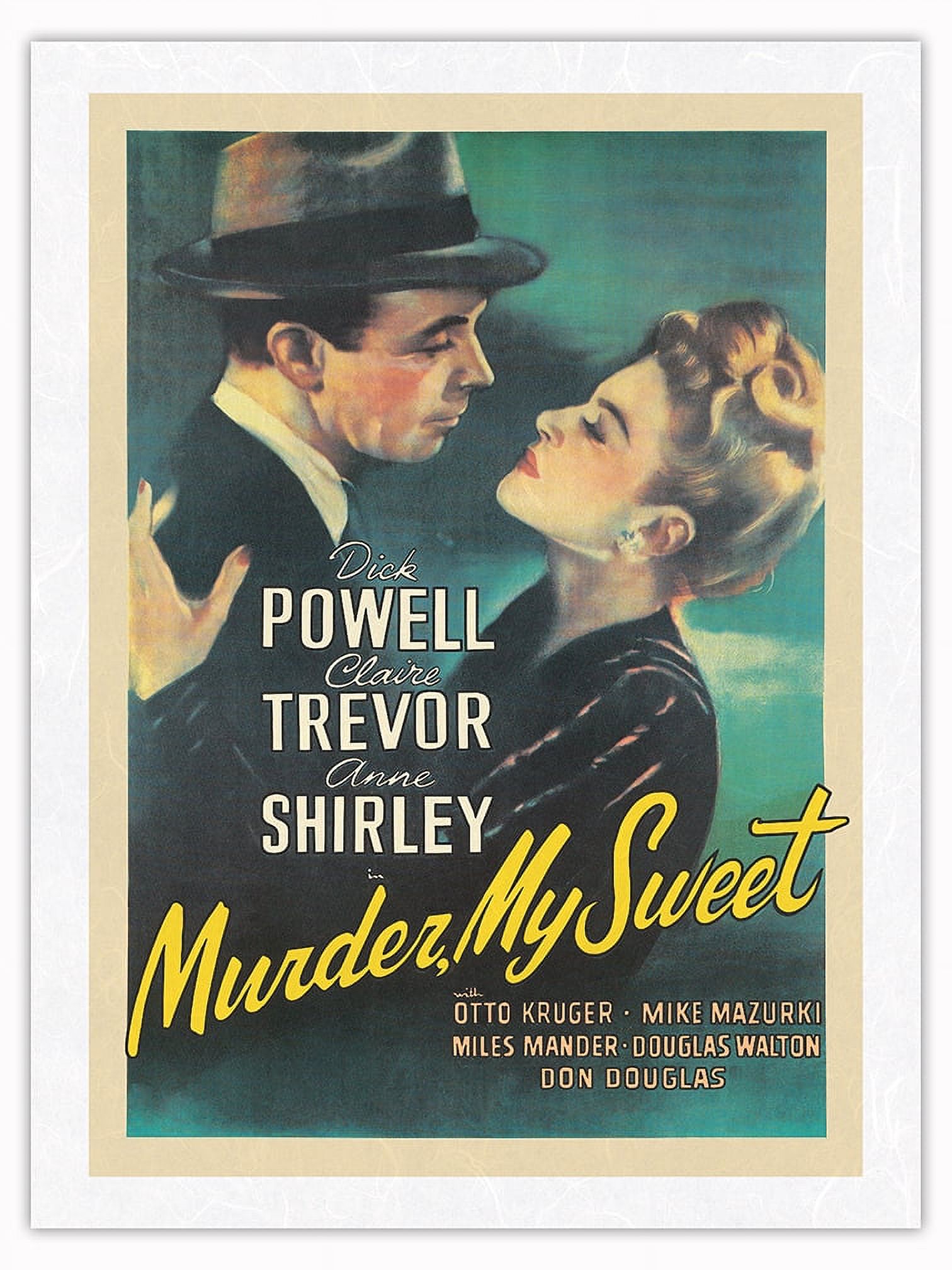 Murder My Sweet - Starring Dick Powell and Claire Trevor - Vintage Film ...