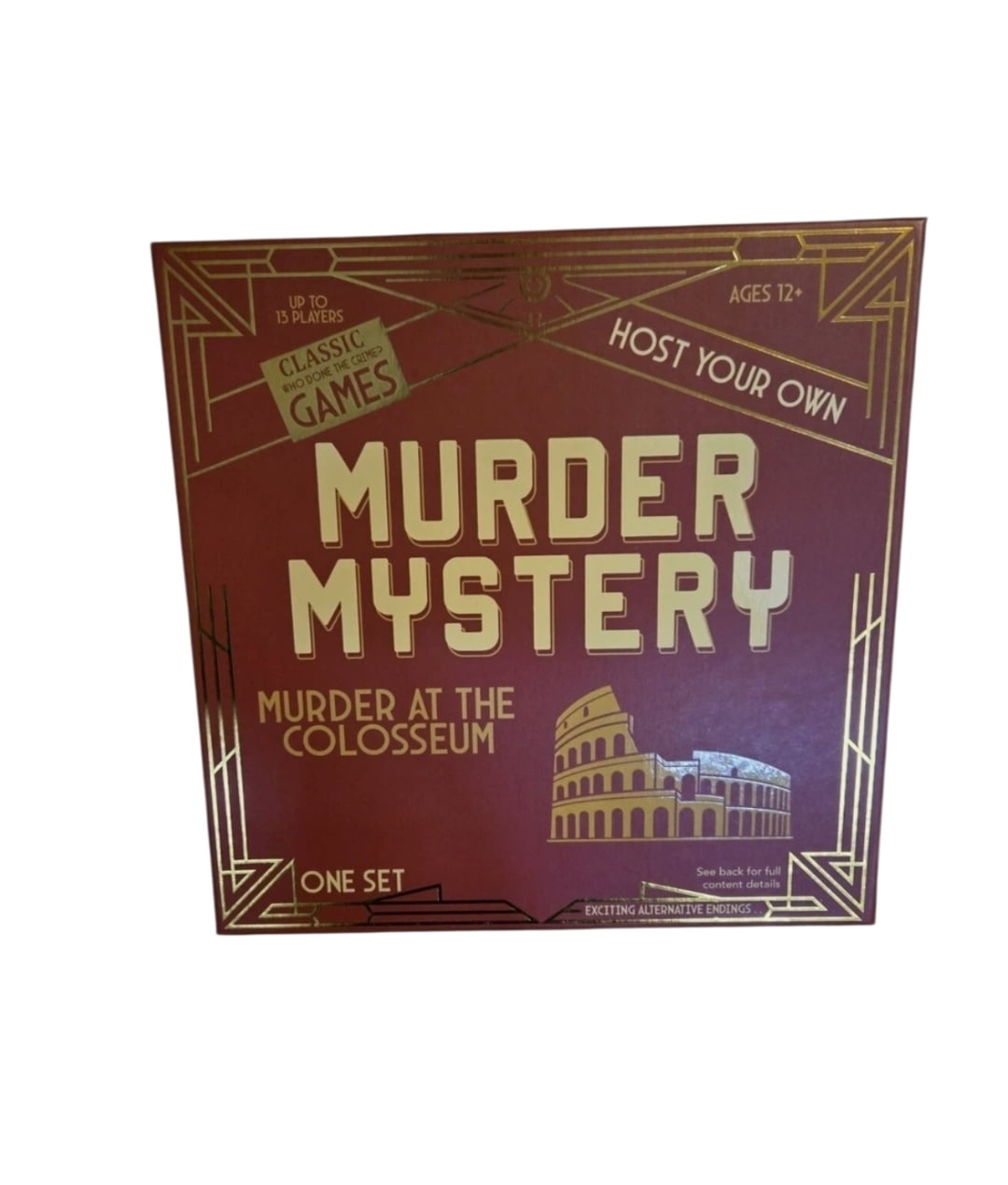 Murder Mystery Classic Games- Murder at the Colosseum - Walmart.com