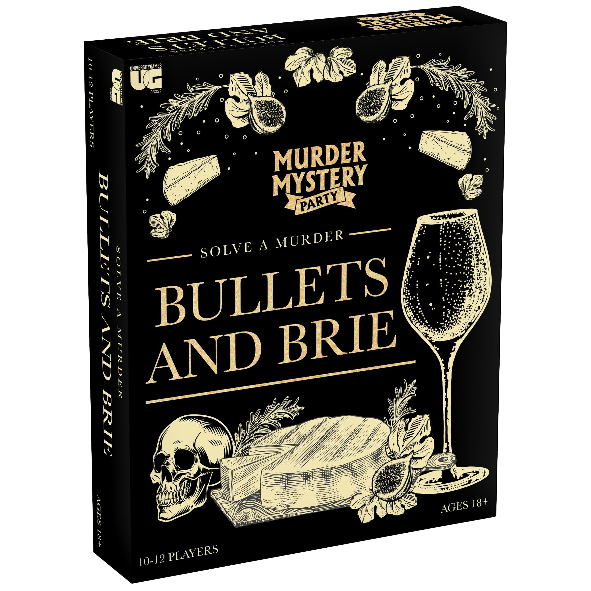 Murder Mystery Party, Bullets TSF6 and Brie, for Ages 18+ - Walmart.com