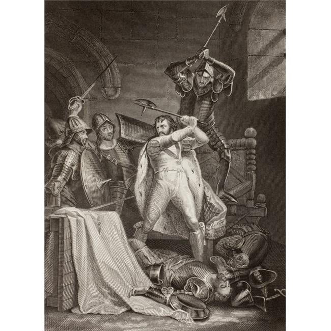 The Murder of Richard II of England In Pontefract Castle In 1400 As ...