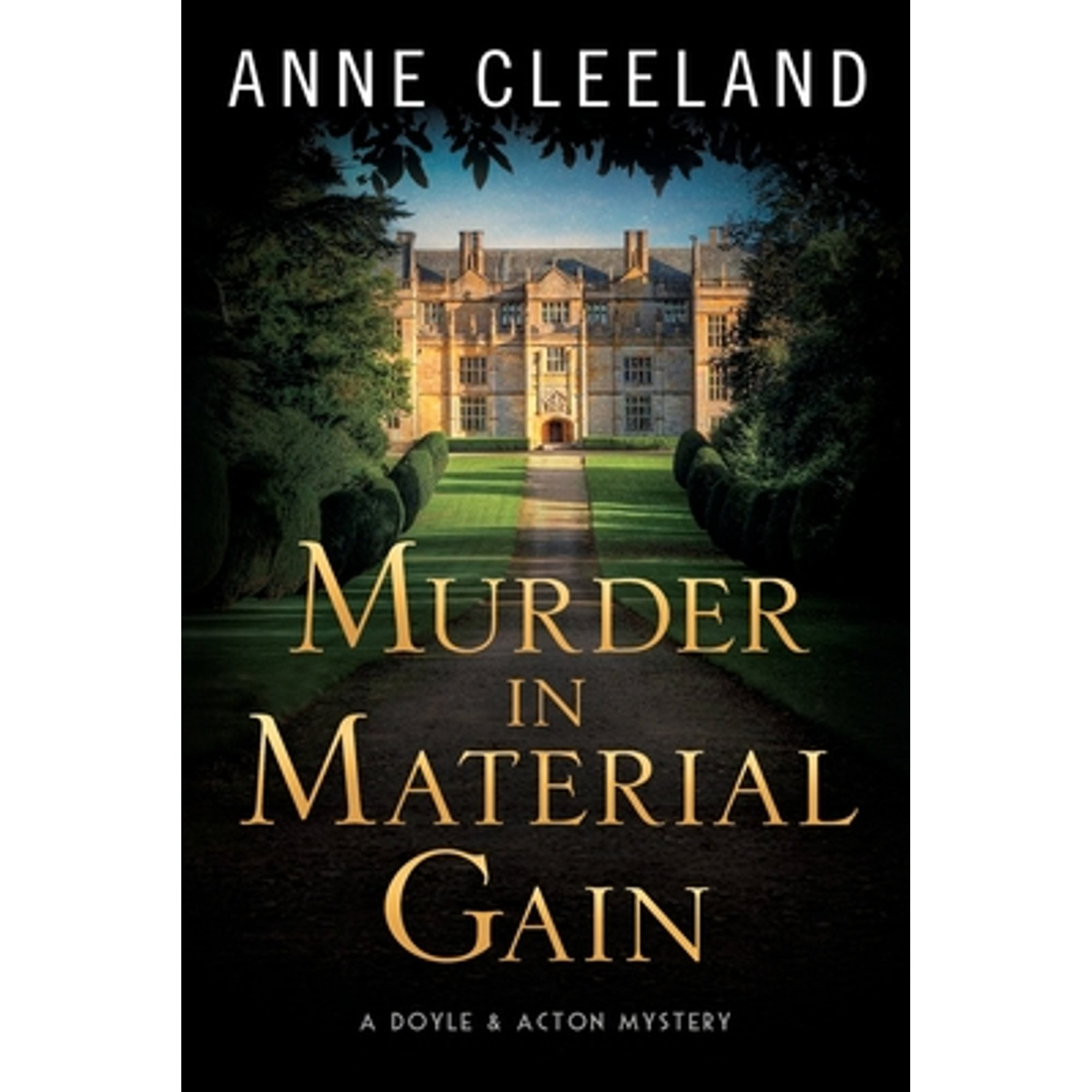 Pre-Owned Murder in Material Gain: A Doyle & Acton Mystery (Paperback ...