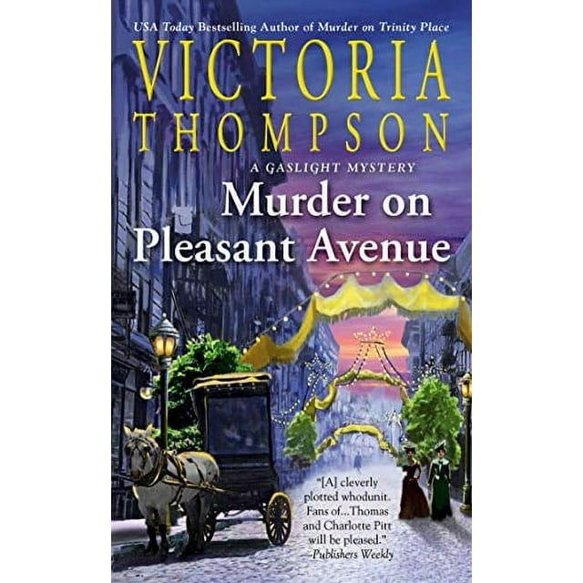 Pre-Owned Murder on Pleasant Avenue (Gaslight Mystery) Paperback ...