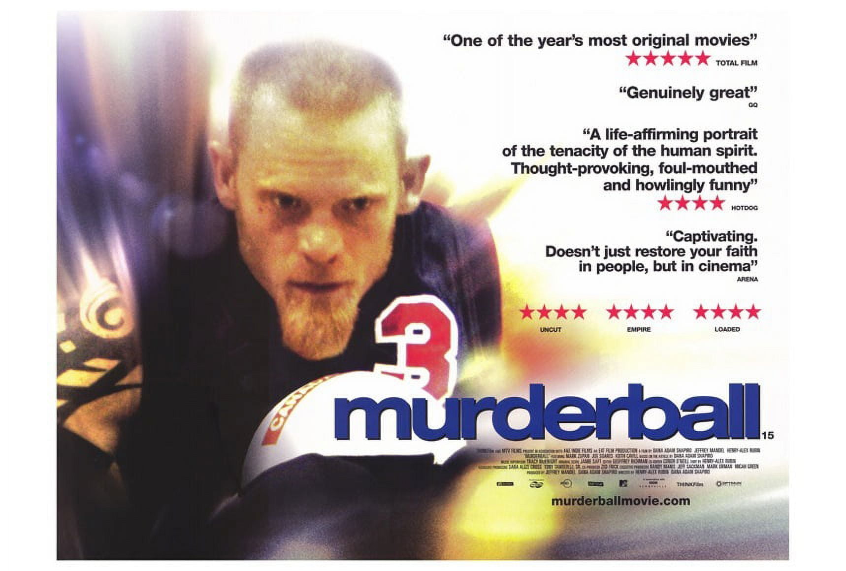 Murderball - movie POSTER (Style B) (27" x 40") (2005) - Walmart.com