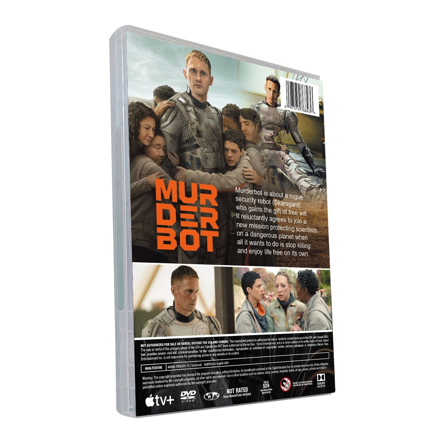 Murderbot: The Complete Season 1 (3-DVD Box Set) - New - Walmart.com