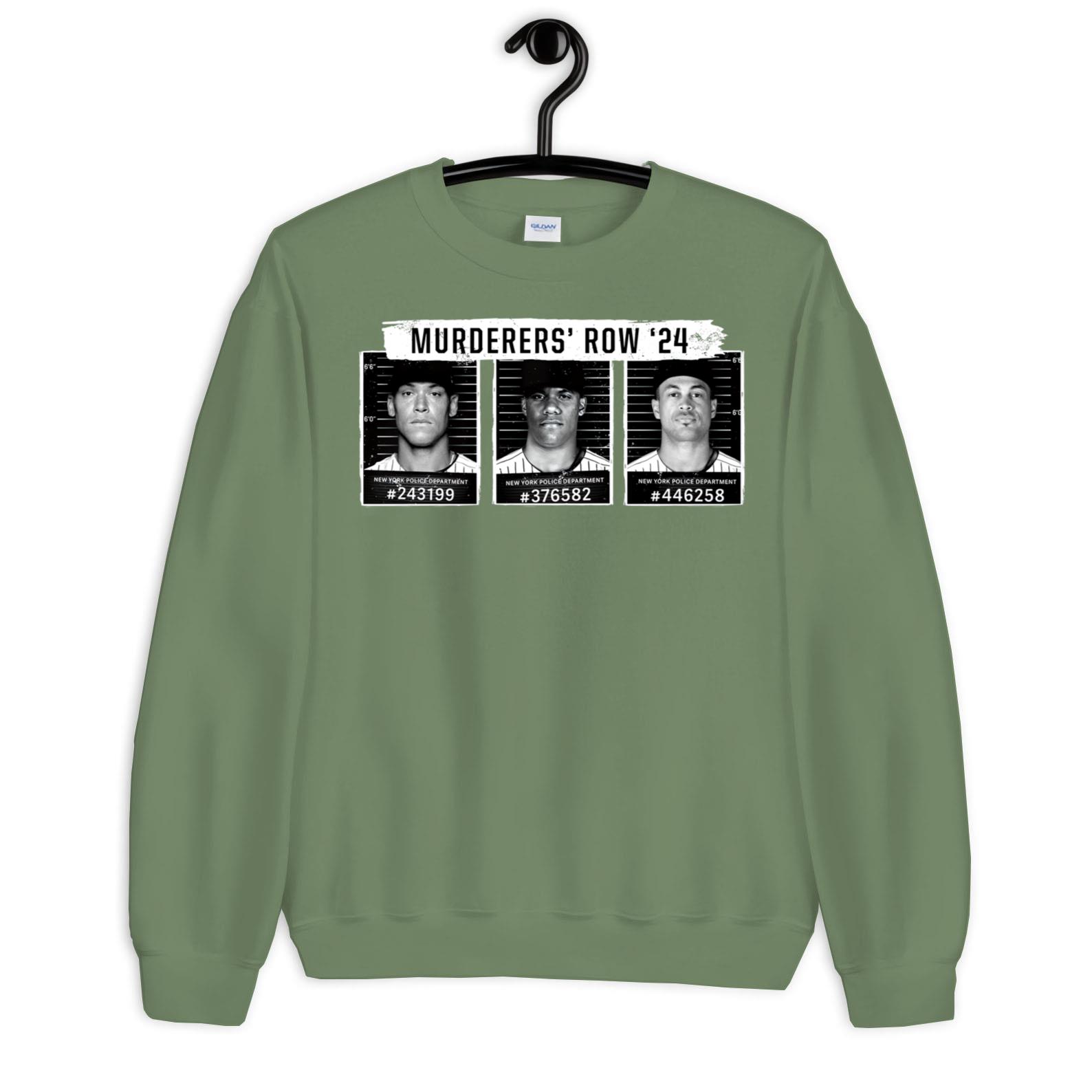 Murderers' Row - Black Vintage T-Shirt - New York Baseball - Bronx ...