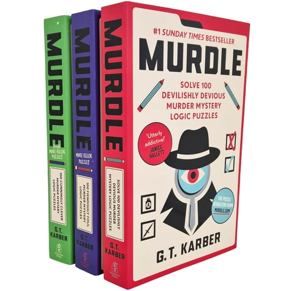 Murdle Puzzle Series 3 Books Collection Set (Murdle, Murdle: More ...