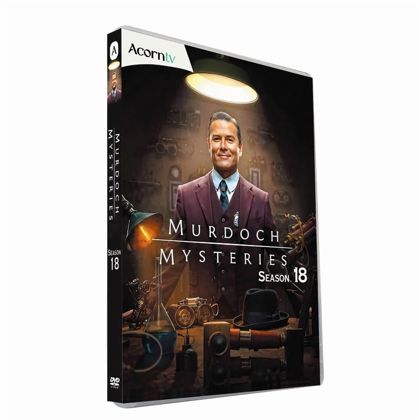 Murdoch Mysteries: Complete Season 18 – Official DVD Release - Walmart.com