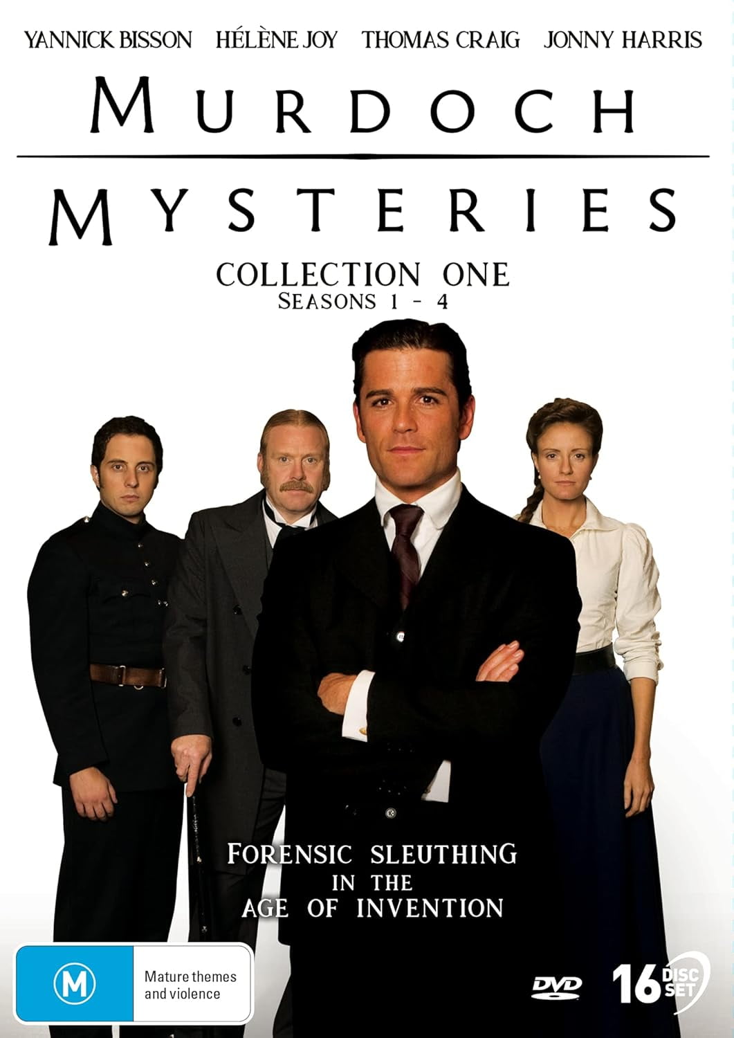 Murdoch Mysteries (Seasons 1-4) - 16-DVD Box Set - Walmart.com