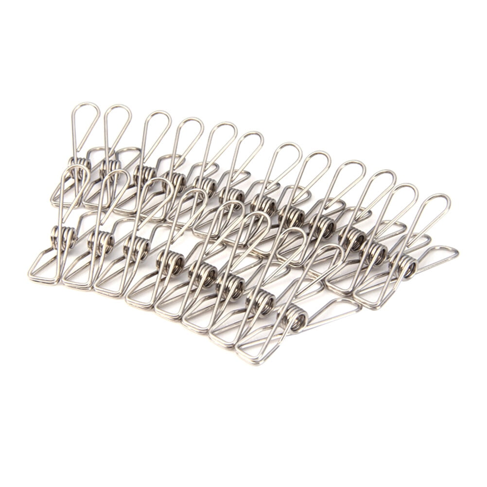 Murdoffiu 60PCS Stainless Steel Wire Clamp High Flexibility Clamps ...
