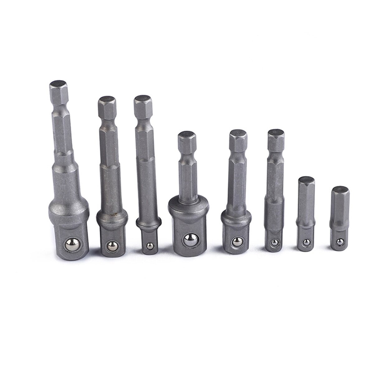 Murdoffiu Socket Adapter Set 8PCS Socket Adapter Set 1/4" 3/8" 1/2 ...