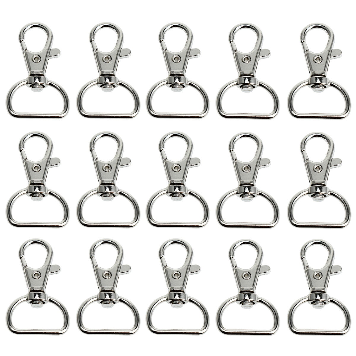 Murdoffiu Swivel hook 30pcs 360 Degrees Swivel Trigger Snap Hooks for ...