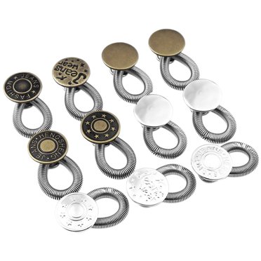 Brass Buttons 30 Pcs Garments Snap Fastener Waist Extender Small ...