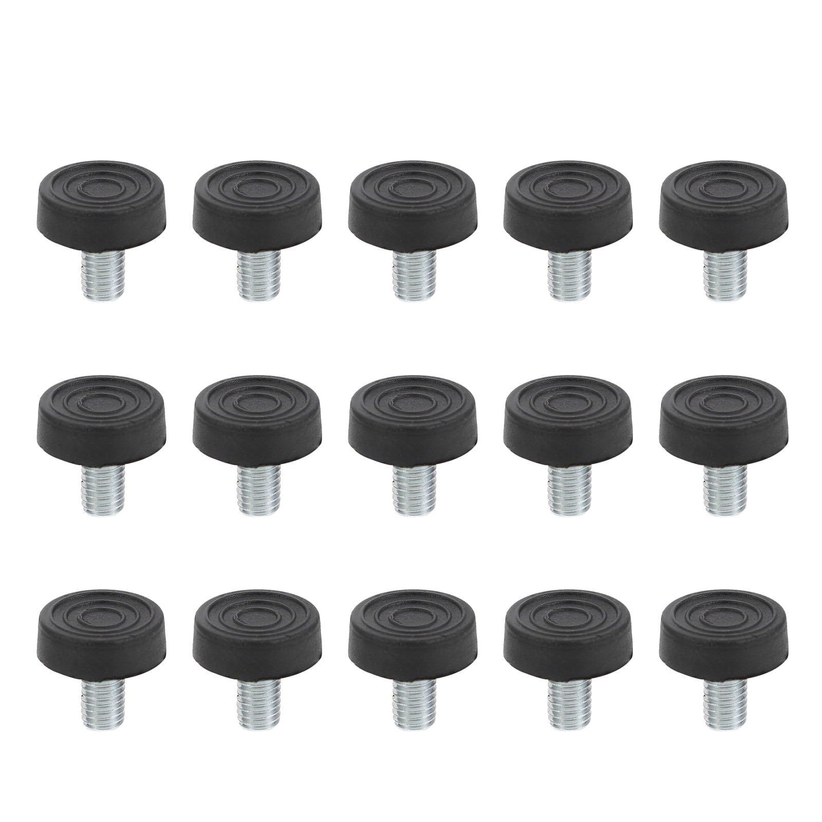HAKIDZEL Leg Levelers for Tables Furniture Levelers Black Plastic 32Pcs ...