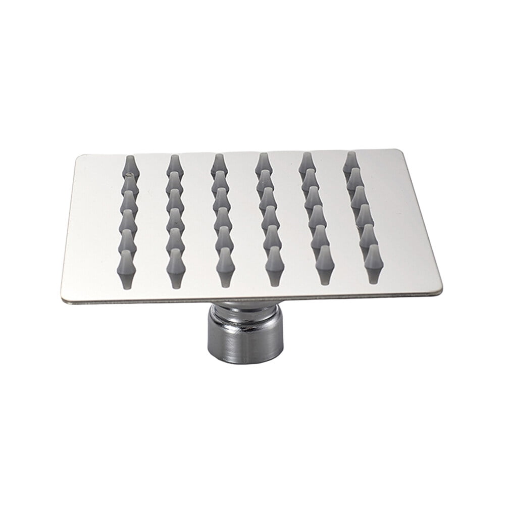 Murdoffiu Shower Head, 4 Inch Square, Stainless Steel, Ultra-Thin ...