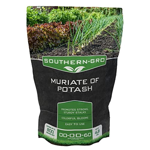 Muriate of Potash (0-0-60) 4lb. Bag - Walmart.com