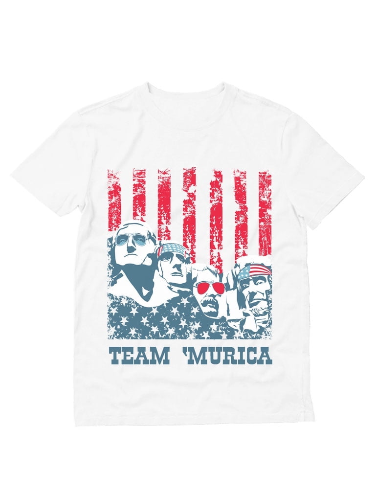Murica 4th of July Men's T-shirt - American Flag Graphic Tee - Ideal ...