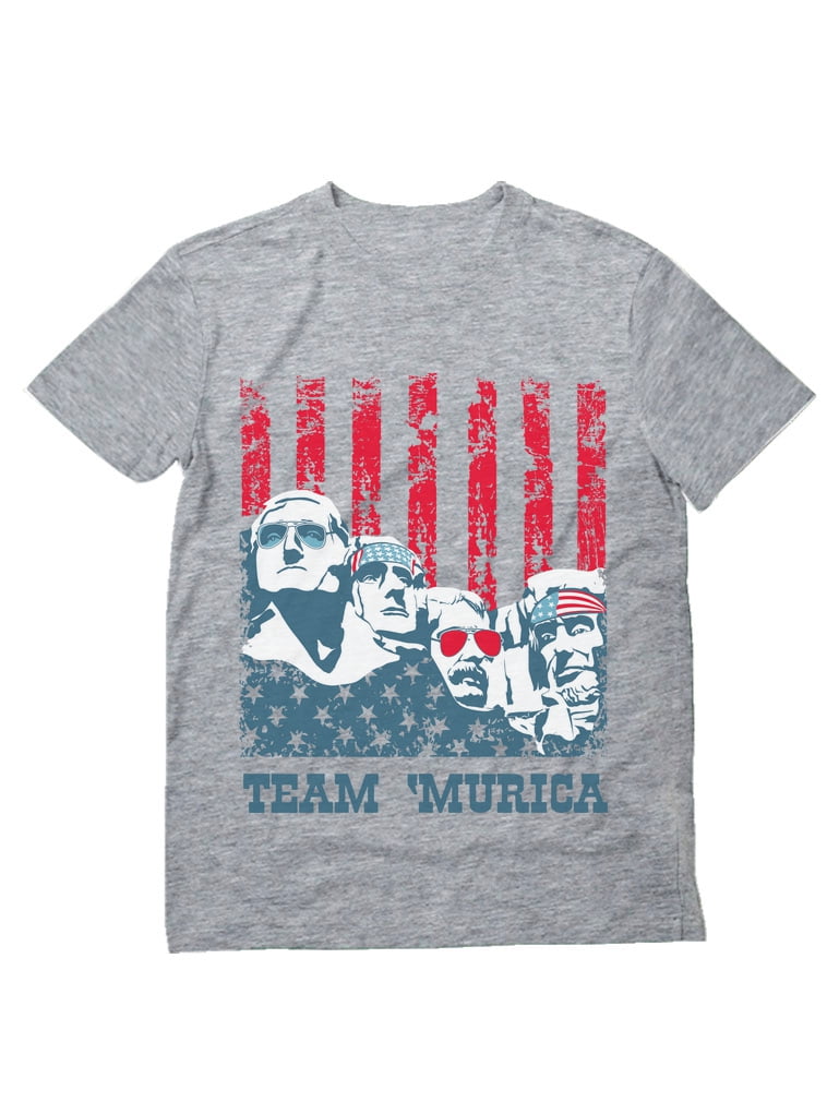Murica 4th of July Men's T-shirt - American Flag Graphic Tee - Ideal ...