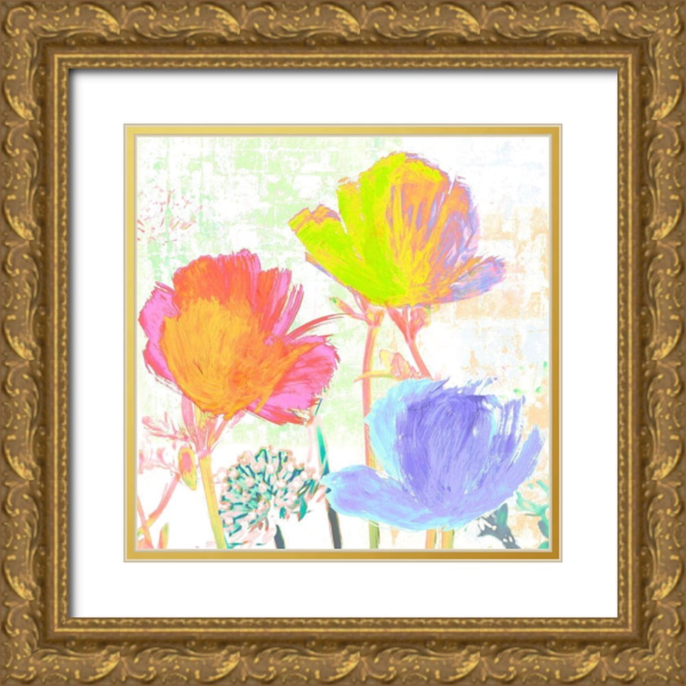 Muriel, Phelipau 20x20 Gold Ornate Wood Framed with Double Matting ...