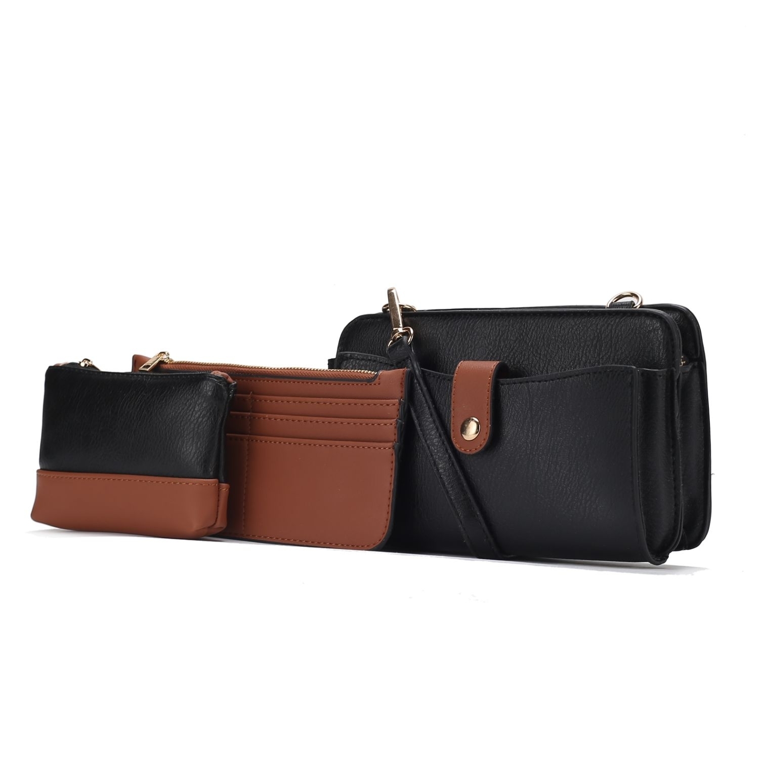 Muriel Vegan Leather Womens Crossbody Bag with Card holder and Small ...