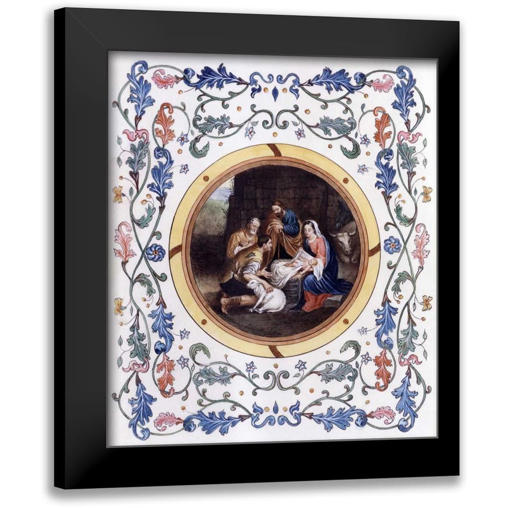 Murillo, Bartolome Esteban 15x17 Black Modern Framed Museum Art Print ...