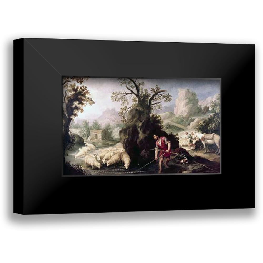 Murillo, Bartolome Esteban 18x13 Black Modern Framed Museum Art Print ...