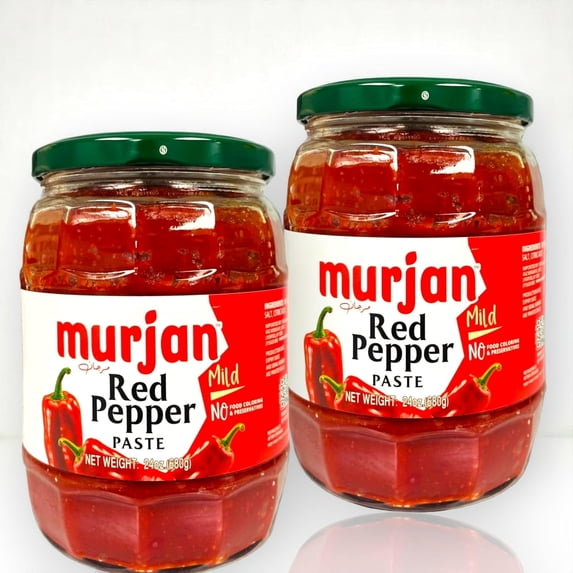 Murjan Red Pepper Paste Mild 2 Pack 24 oz - Walmart.com