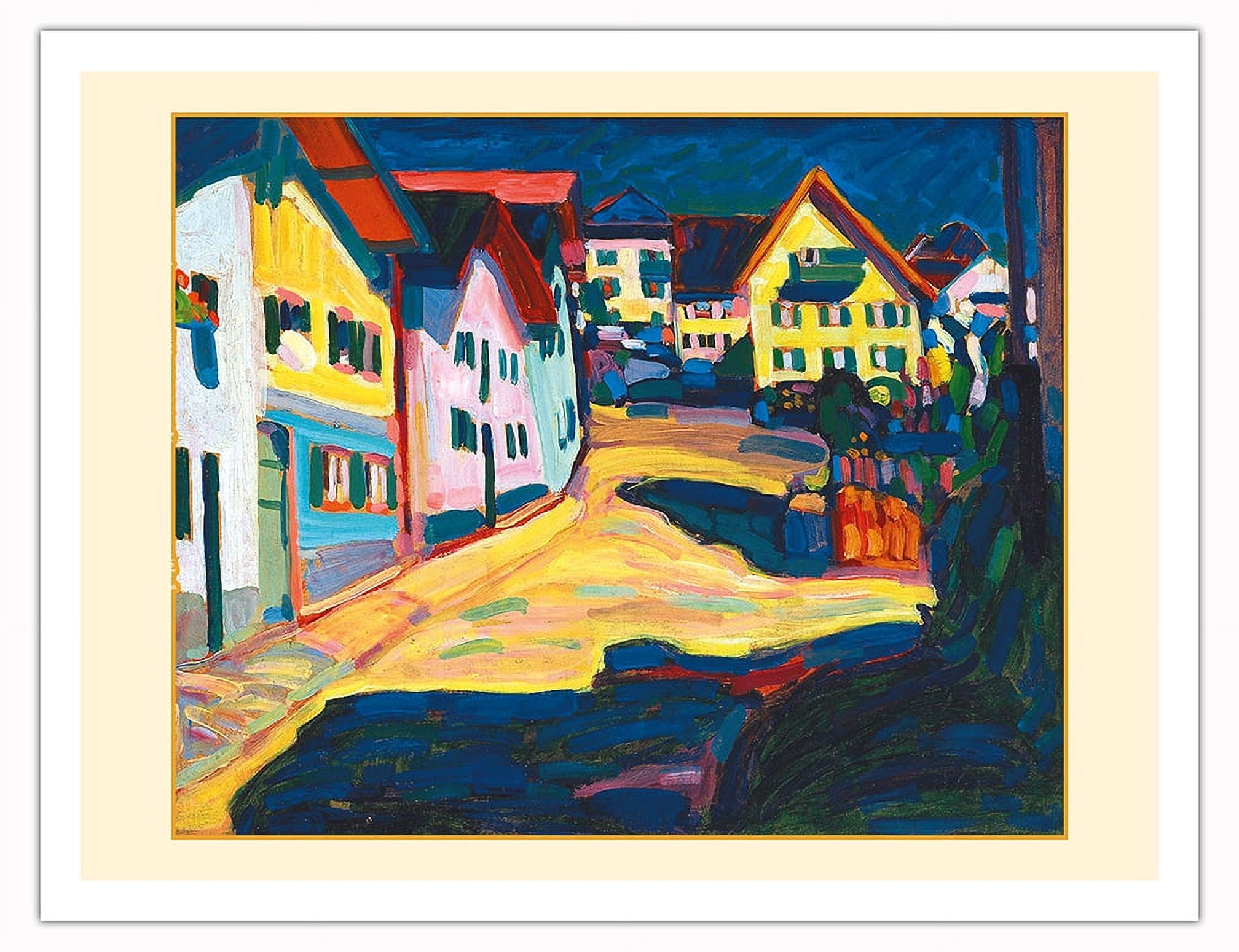 Murnau, Burggrabenstrasse - Bavarian Alps - From an Original Color ...