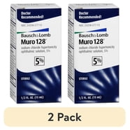 MURO 128 Ophthalmic Ointment, Temporary Relief for Corneal Edema, No ...
