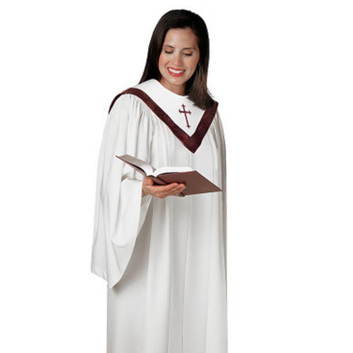Murphy HJC-50WHTCT034 White Tempo Choir Gown - Size CT034 - Walmart.com