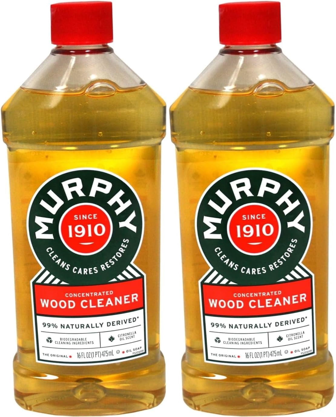 Murphy Oil Soap, Original Formula 16 fl oz (473 ml) - Pack of 2 C6 ...