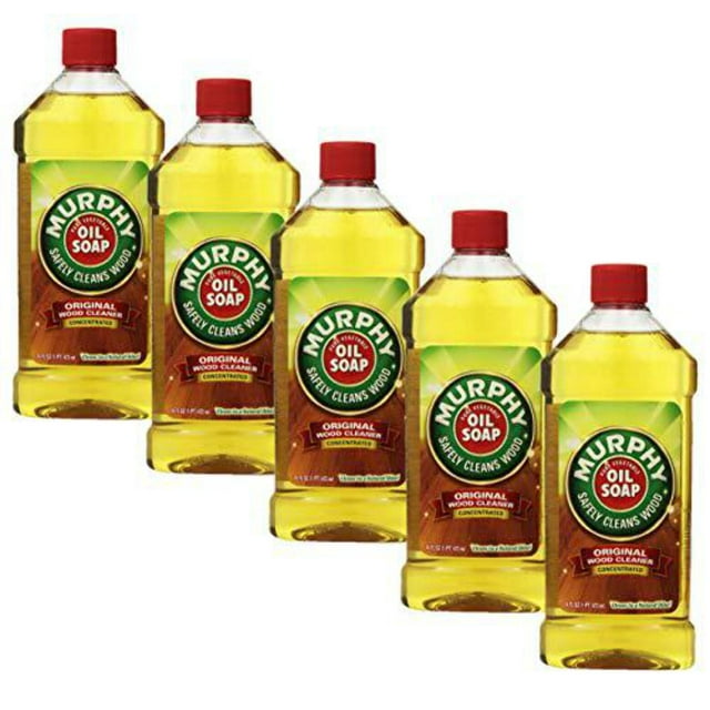 Murphy Oil Soap, Original Formula 16 fl oz (473 ml) - Pack of 5 ...