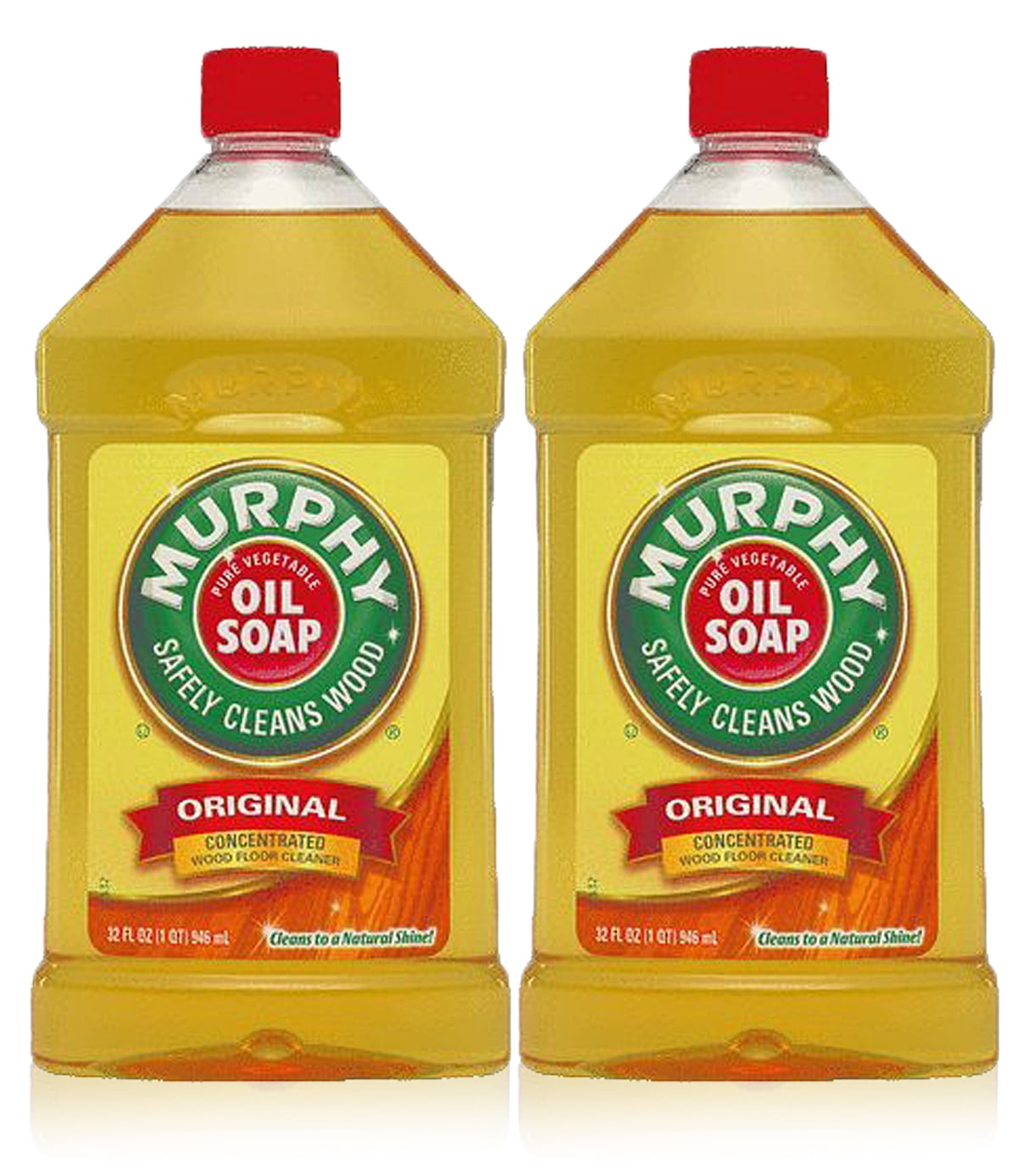 Murphy Oil Soap Original Wood Cleaner( 32 fl oz x 2 ) - 2 Pack bottles ...