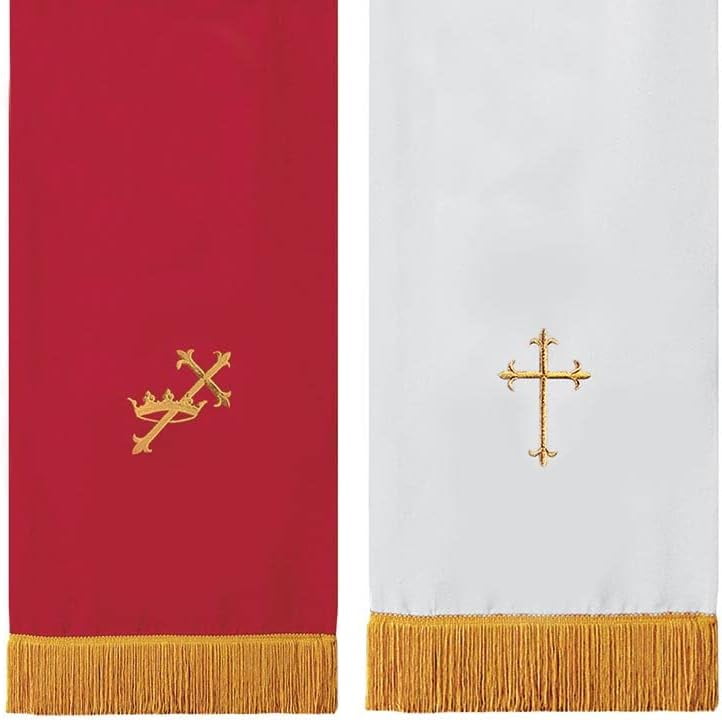 Murphy Robes Scarves-Reversible Lectern Sanctuary Pulpit Scarf, 17 x 36 ...