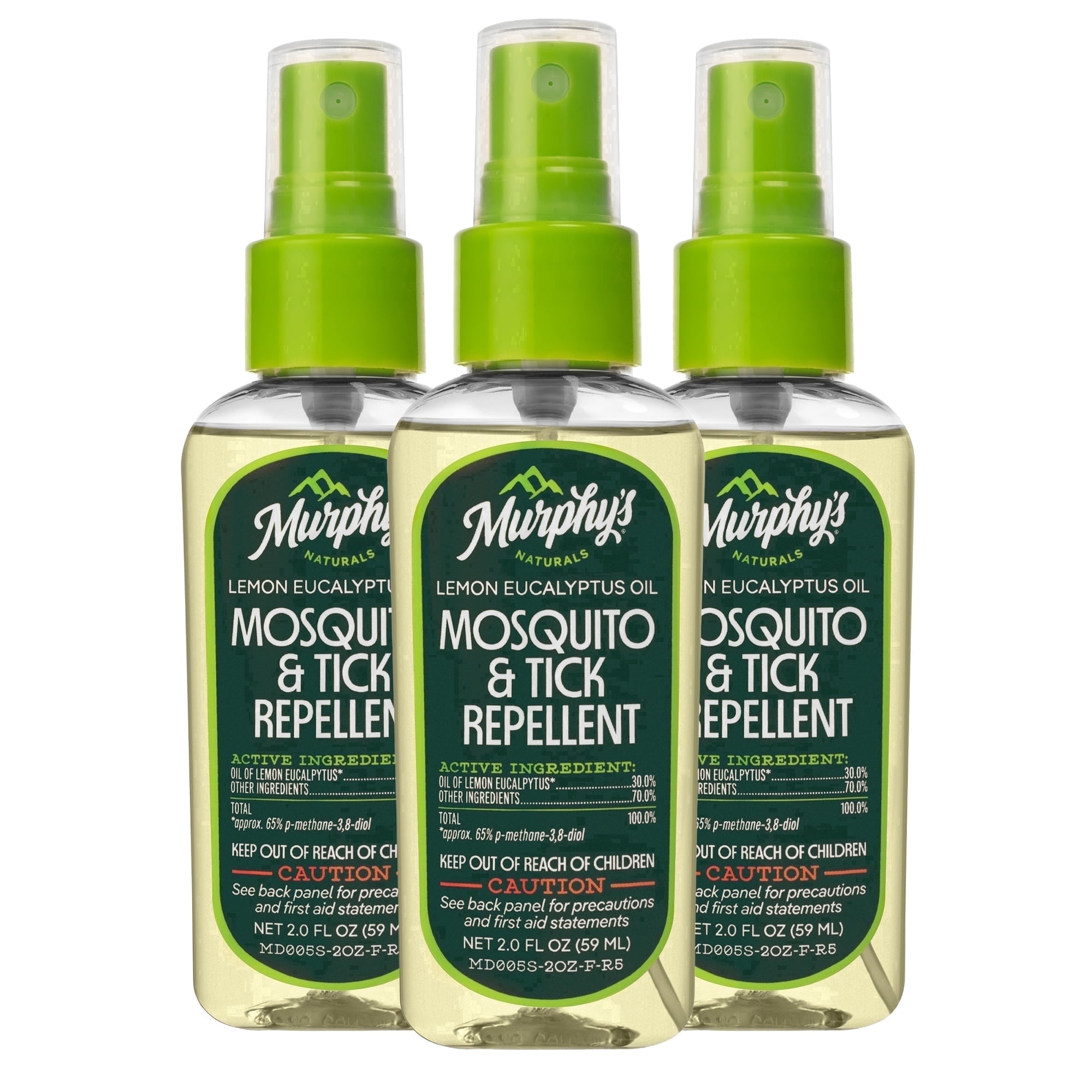 Murphy's Naturals, Mosquito & Tick Repellent Spray, 2oz, 3 Pack ...
