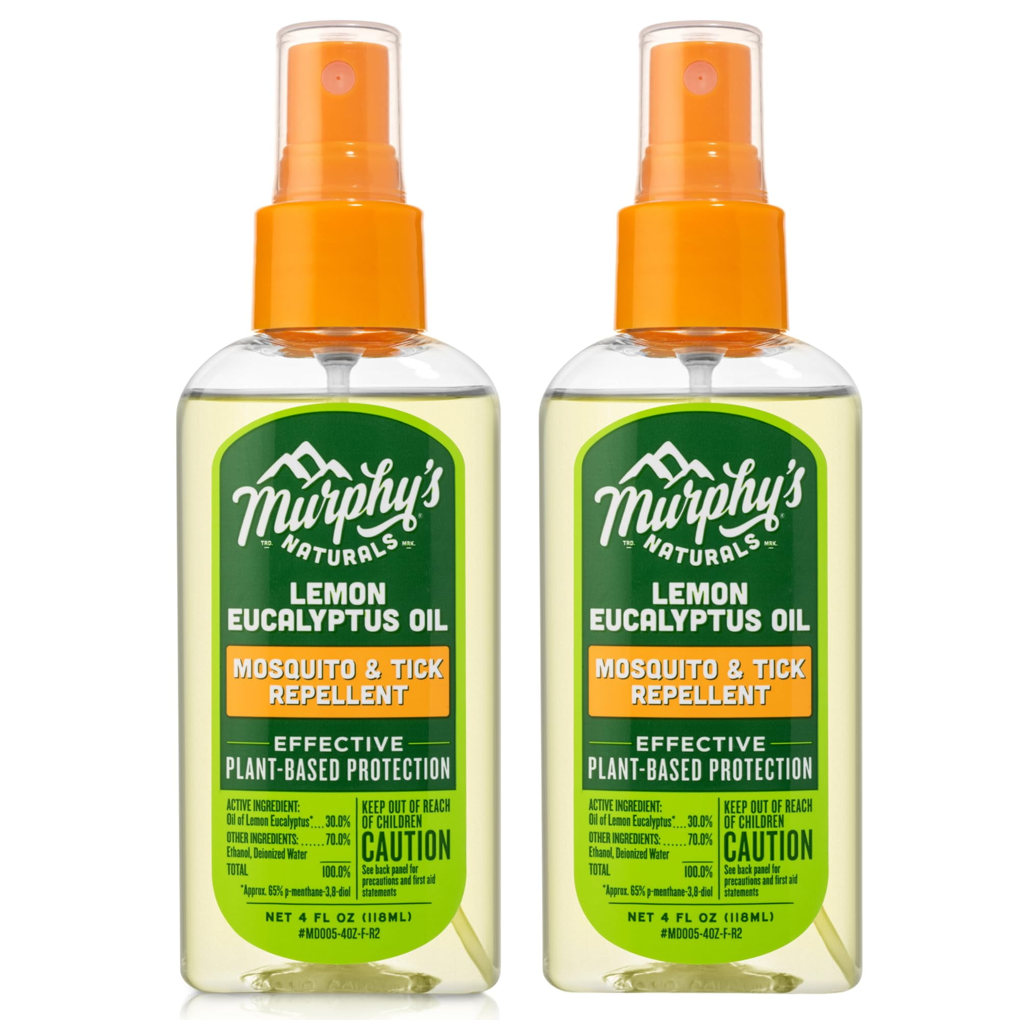 Murphy's Naturals Lemon Eucalyptus Oil Insect Repellent Spray | DEET ...