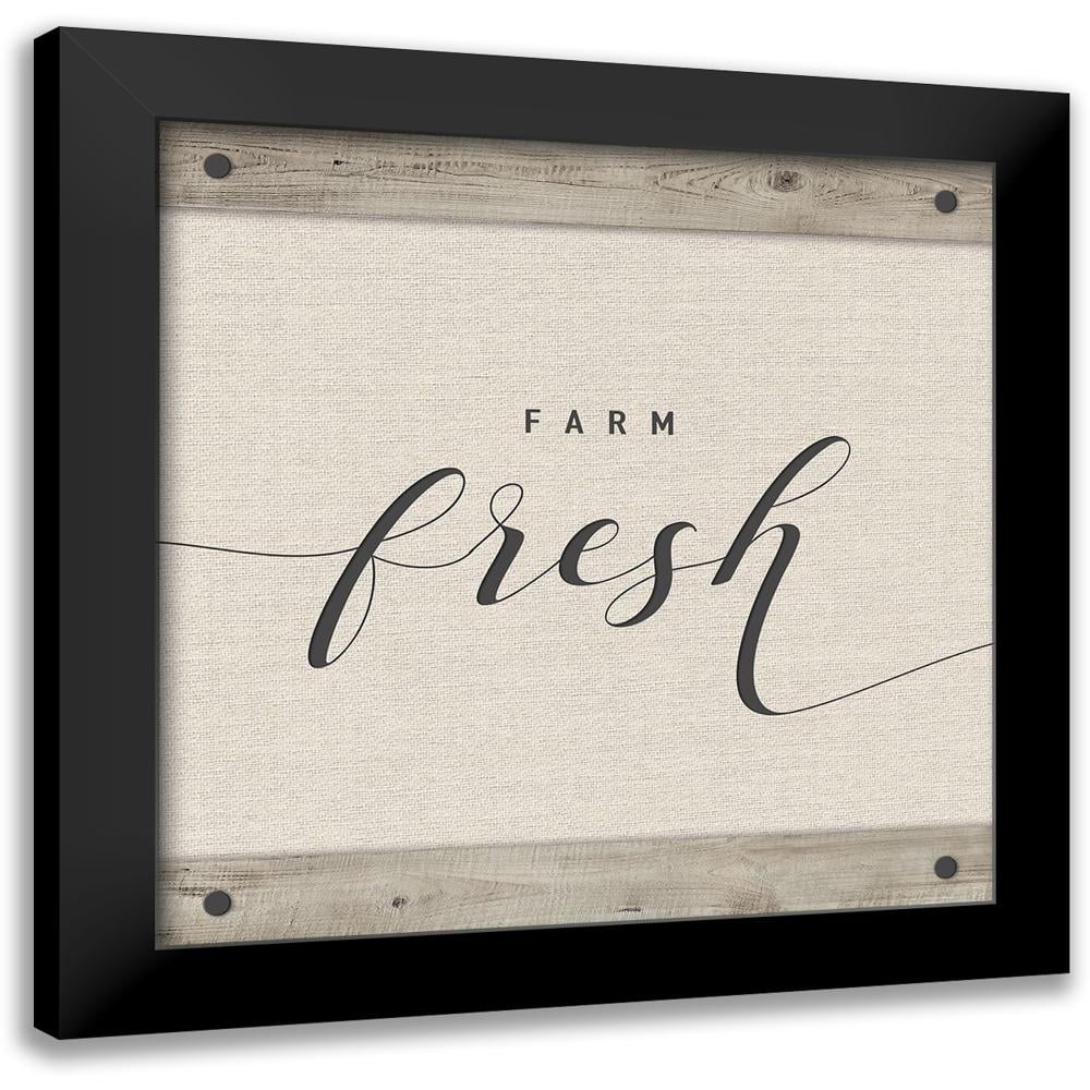 Murray, Amanda 12x12 Black Modern Framed Museum Art Print Titled - Farm ...