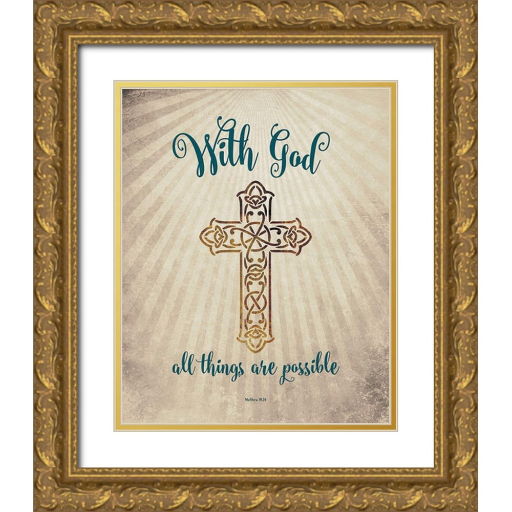 Murray, Amanda 12x14 Gold Ornate Wood Framed with Double Matting Museum ...