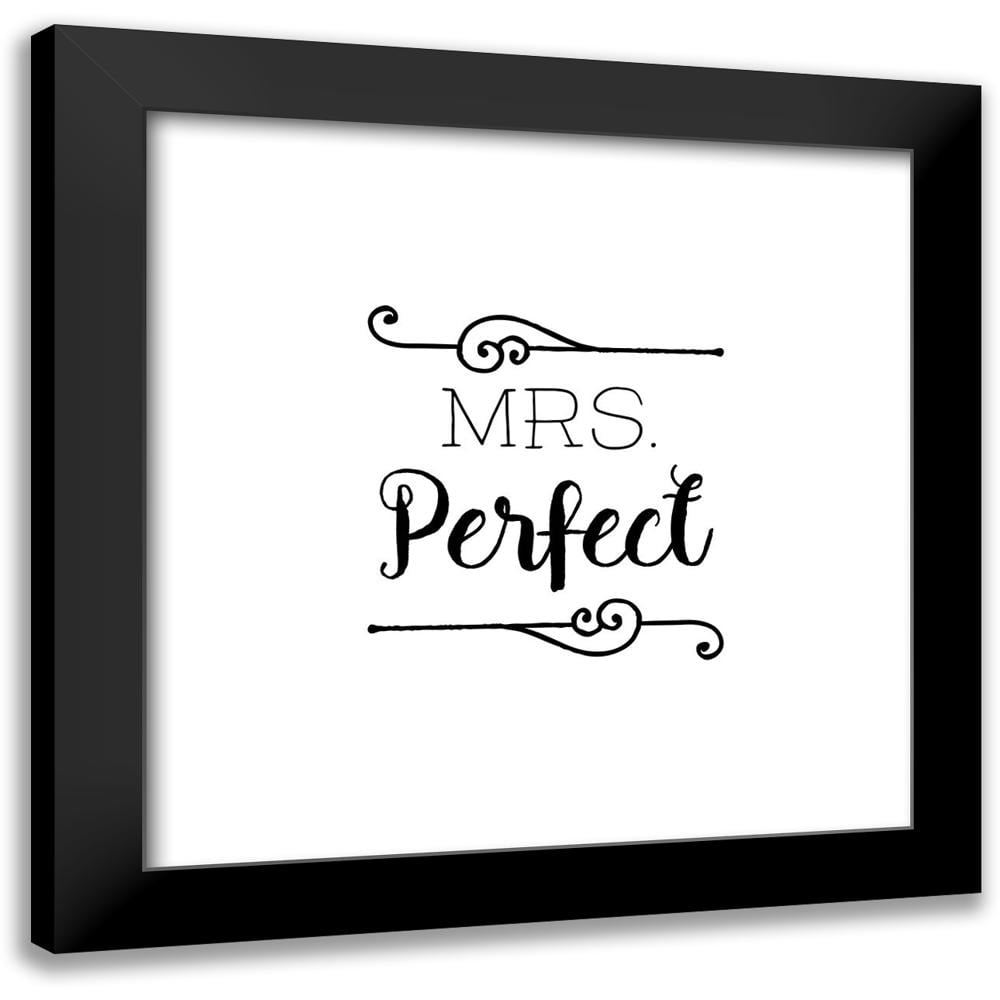 Murray, Amanda 20x20 Black Modern Framed Museum Art Print Titled - Mrs ...