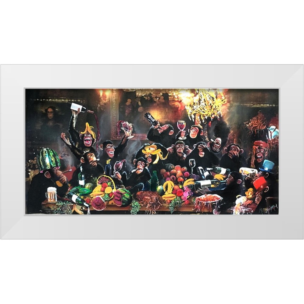 Murray Henderson Fine Art 14x9 White Modern Wood Framed Museum Art ...